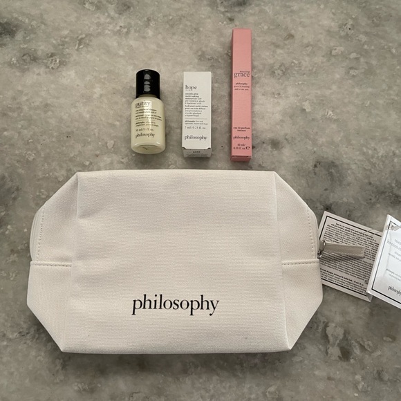 Philosophy | Bags | Philosophy Cosmetic Bag Samples | Poshmark